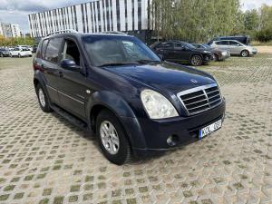 Blue SsangYong Rexton 2007 in Vilnius, with an engine capacity of 2.70 L and mileage of 230 thousand km for 1600 €, photo 3 on AUTOMOTO.COM.LV