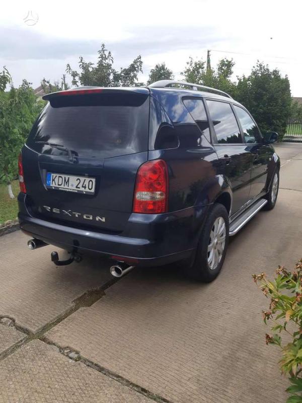 Blue SsangYong Rexton 2009 in Kaunas, with an engine capacity of 2.70 L and mileage of 136 thousand km for 5200 €, photo 3 on AUTOMOTO.COM.LV