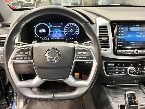 Blue SsangYong Rexton 2023 in Tallinn, with an engine capacity of 2.20 L and mileage of 4 thousand km for 39900 €, photo 11 on AUTOMOTO.COM.LV