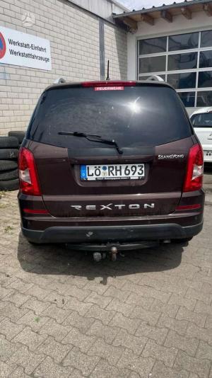Brūns SsangYong Rexton 2014 Telšiai, ar dzinēja tilpumu 2.00 L un nobraukumu 135 tūkst. km par 3950 €, foto  vietnē AUTOMOTO.COM.LV