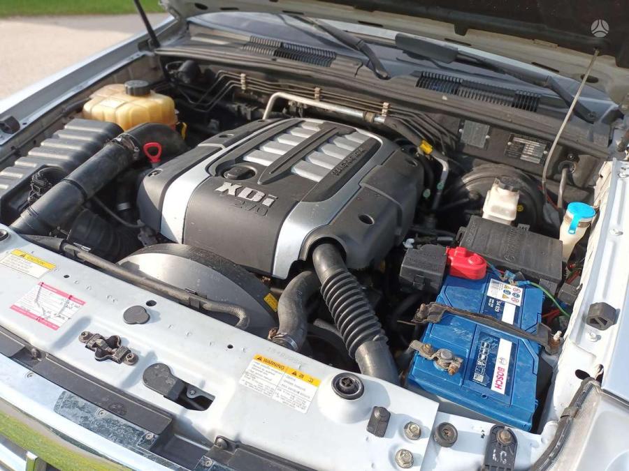 Pelēks SsangYong Rexton 2005 Kauņa, ar dzinēja tilpumu 2.70 L un nobraukumu 215 tūkst. km par 2600 €, foto 22 vietnē AUTOMOTO.COM.LV