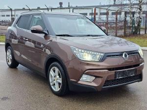 Brown SsangYong Tivoli 2016 in Rokiskis, with an engine capacity of 1.60 L and mileage of 104 thousand km for 3750 €, photo  on AUTOMOTO.COM.LV