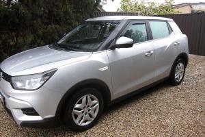 Grey SsangYong Tivoli 2017 in Kaunas, with an engine capacity of 1.60 L and mileage of 153 thousand km for 3999 €, photo  on AUTOMOTO.COM.LV