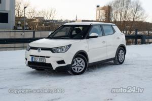 Balts SsangYong Tivoli 2016 Tartu, ar dzinēja tilpumu 1.60 L un nobraukumu 182 tūkst. km par 4999 €, foto  vietnē AUTOMOTO.COM.LV
