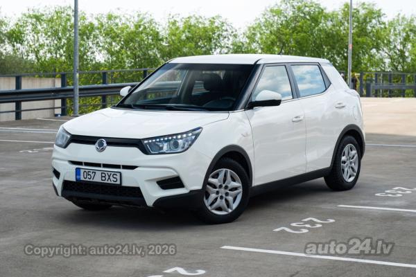 White SsangYong Tivoli 2016 in Tartu, with an engine capacity of 1.60 L and mileage of 182 thousand km for 3999 €, photo 1 on AUTOMOTO.COM.LV