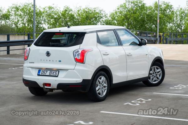 White SsangYong Tivoli 2016 in Tartu, with an engine capacity of 1.60 L and mileage of 182 thousand km for 3999 €, photo 3 on AUTOMOTO.COM.LV