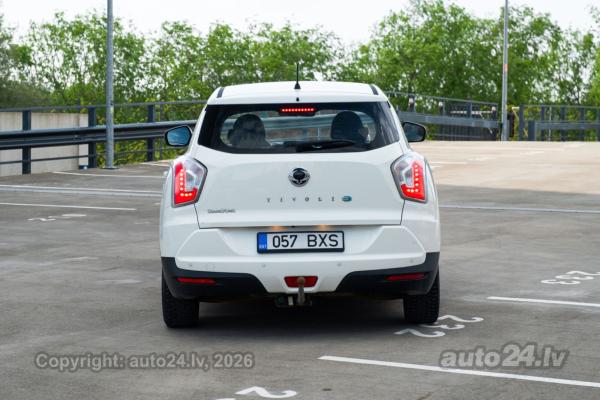 White SsangYong Tivoli 2016 in Tartu, with an engine capacity of 1.60 L and mileage of 182 thousand km for 3999 €, photo 7 on AUTOMOTO.COM.LV