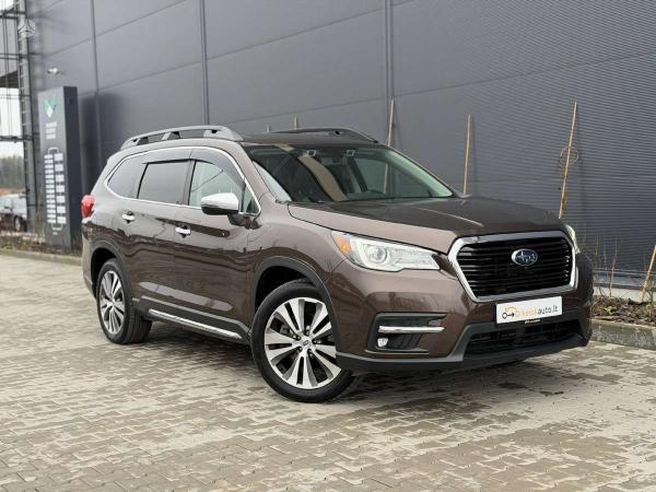 Brown Subaru Ascent 2019 in Vilnius, with an engine capacity of 2.40 L and mileage of 80 thousand km for 21400 €, photo 1 on AUTOMOTO.COM.LV
