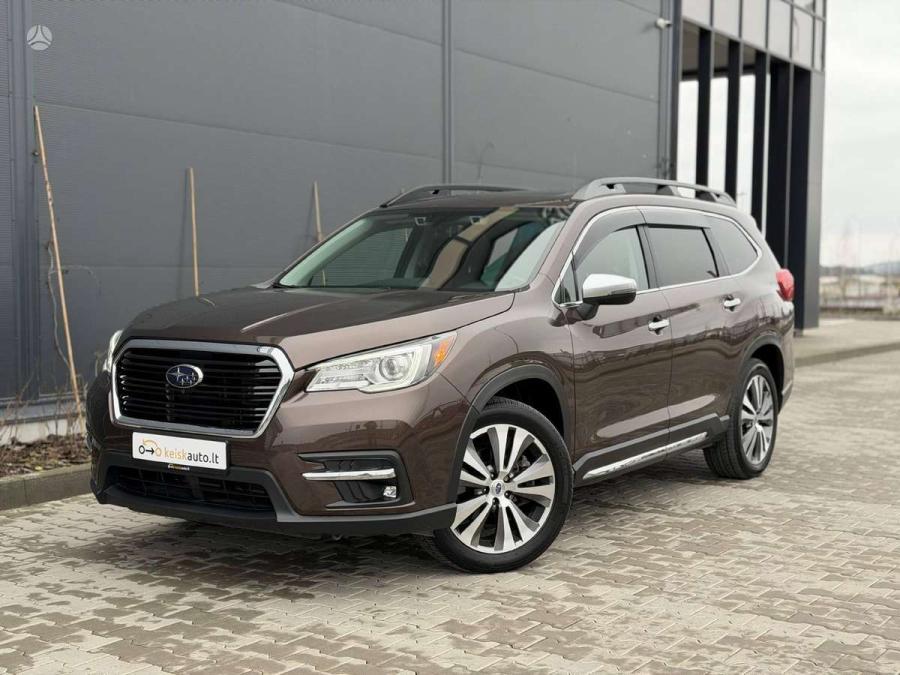 Brown Subaru Ascent 2019 in Vilnius, with an engine capacity of 2.40 L and mileage of 80 thousand km for 21400 €, photo 5 on AUTOMOTO.COM.LV