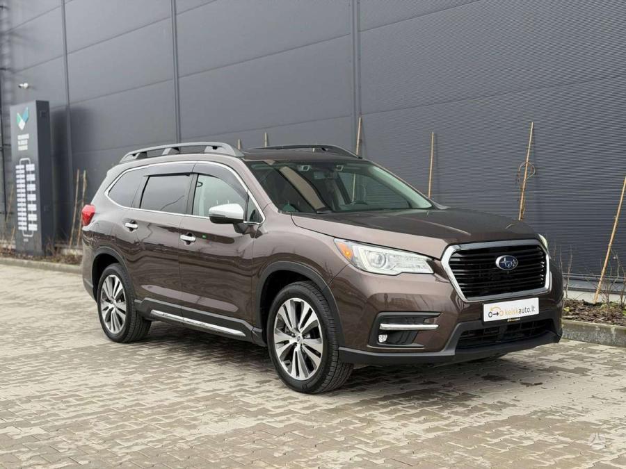 Brown Subaru Ascent 2019 in Vilnius, with an engine capacity of 2.40 L and mileage of 80 thousand km for 21400 €, photo 9 on AUTOMOTO.COM.LV