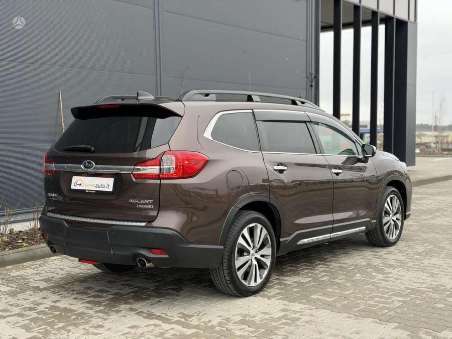 Brown Subaru Ascent 2019 in Vilnius, with an engine capacity of 2.40 L and mileage of 80 thousand km for 21400 €, photo 11 on AUTOMOTO.COM.LV