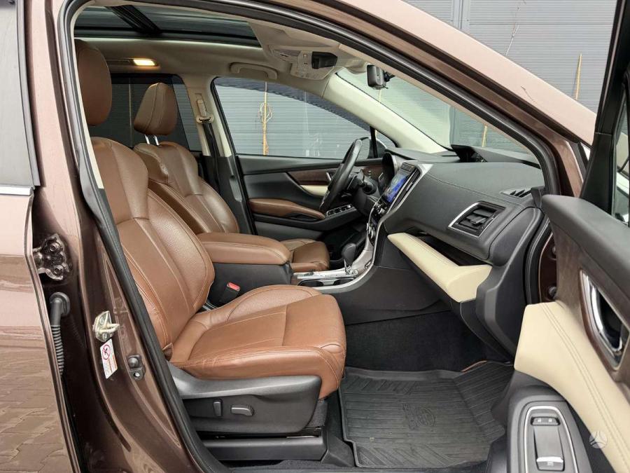 Brown Subaru Ascent 2019 in Vilnius, with an engine capacity of 2.40 L and mileage of 80 thousand km for 21400 €, photo 14 on AUTOMOTO.COM.LV