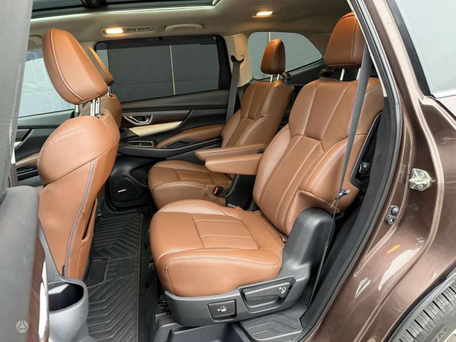 Brown Subaru Ascent 2019 in Vilnius, with an engine capacity of 2.40 L and mileage of 80 thousand km for 21400 €, photo 25 on AUTOMOTO.COM.LV