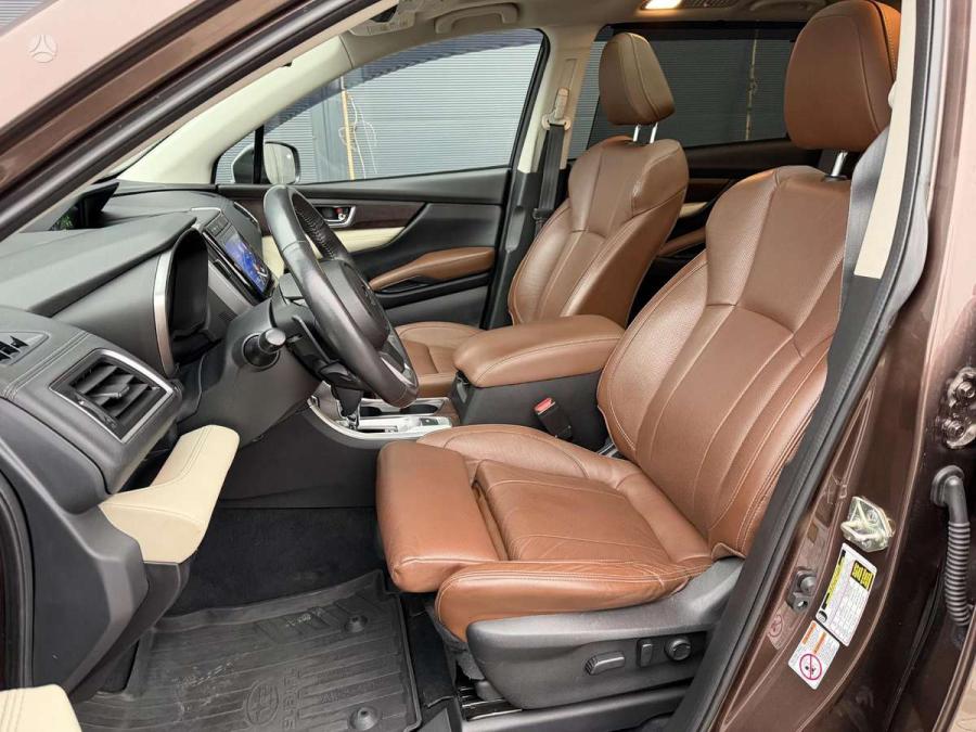Brown Subaru Ascent 2019 in Vilnius, with an engine capacity of 2.40 L and mileage of 80 thousand km for 21400 €, photo 28 on AUTOMOTO.COM.LV