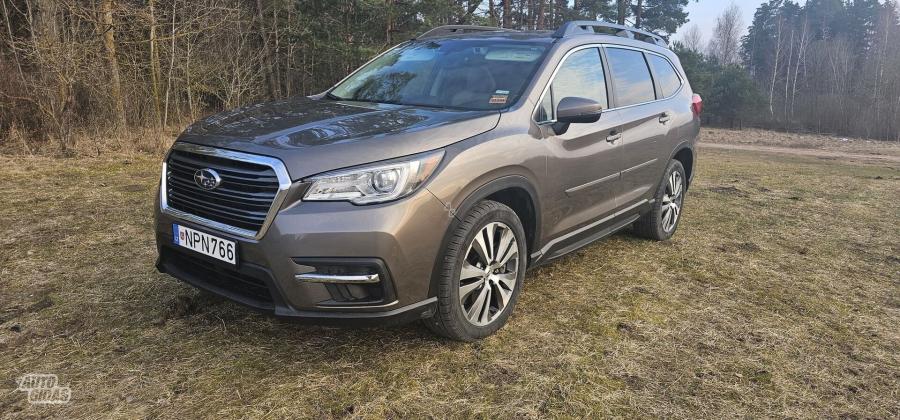 Subaru Ascent 2021 Utena, ar dzinēja tilpumu 2.40 L un nobraukumu 77 tūkst. km par 20500 €, foto 1 vietnē AUTOMOTO.COM.LV