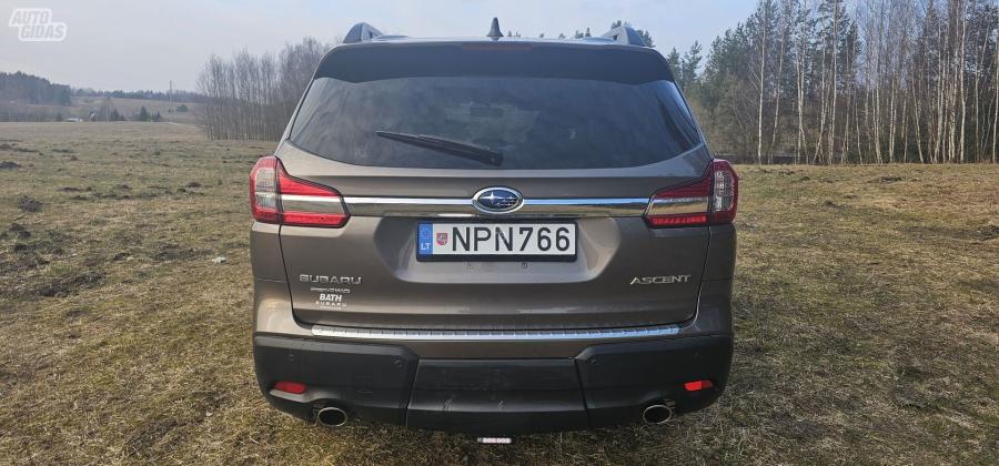 Subaru Ascent 2021 Utena, ar dzinēja tilpumu 2.40 L un nobraukumu 77 tūkst. km par 20500 €, foto 4 vietnē AUTOMOTO.COM.LV
