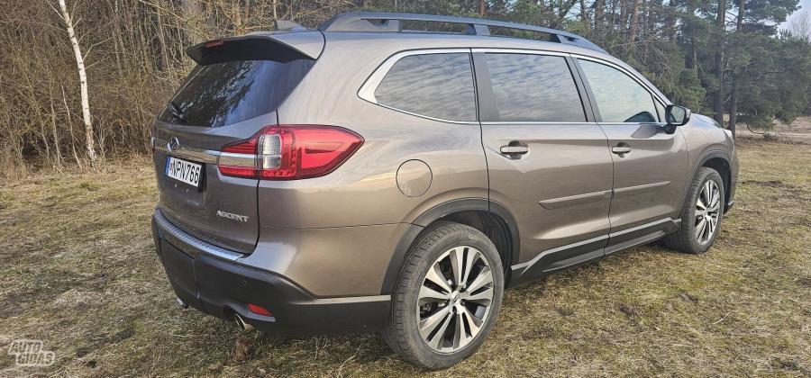 Subaru Ascent 2021 Utena, ar dzinēja tilpumu 2.40 L un nobraukumu 77 tūkst. km par 20500 €, foto 5 vietnē AUTOMOTO.COM.LV