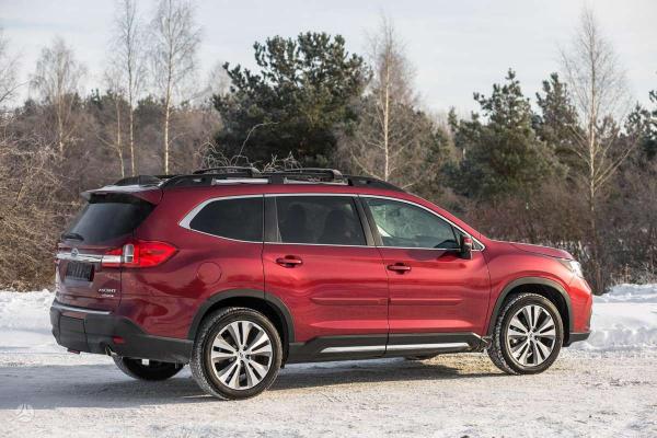 Sarkans Subaru Ascent 2020 Klaipėda, ar dzinēja tilpumu 2.40 L un nobraukumu 59 tūkst. km par 26500 €, foto 9 vietnē AUTOMOTO.COM.LV