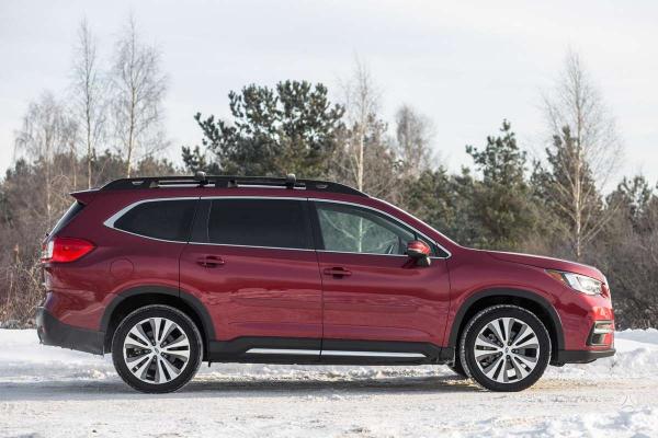 Sarkans Subaru Ascent 2020 Klaipėda, ar dzinēja tilpumu 2.40 L un nobraukumu 59 tūkst. km par 26500 €, foto 10 vietnē AUTOMOTO.COM.LV