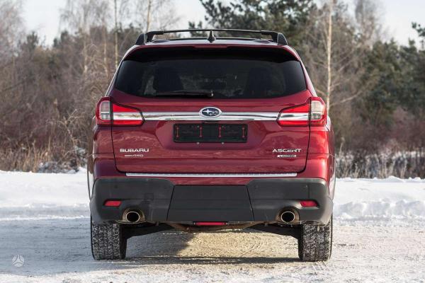 Red Subaru Ascent 2020 in Klaipeda, with an engine capacity of 2.40 L and mileage of 59 thousand km for 26500 €, photo 11 on AUTOMOTO.COM.LV