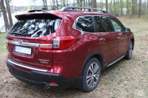 Red Subaru Ascent 2020 in Kaunas, with an engine capacity of 2.40 L and mileage of 96 thousand km for 22400 €, photo 8 on AUTOMOTO.COM.LV
