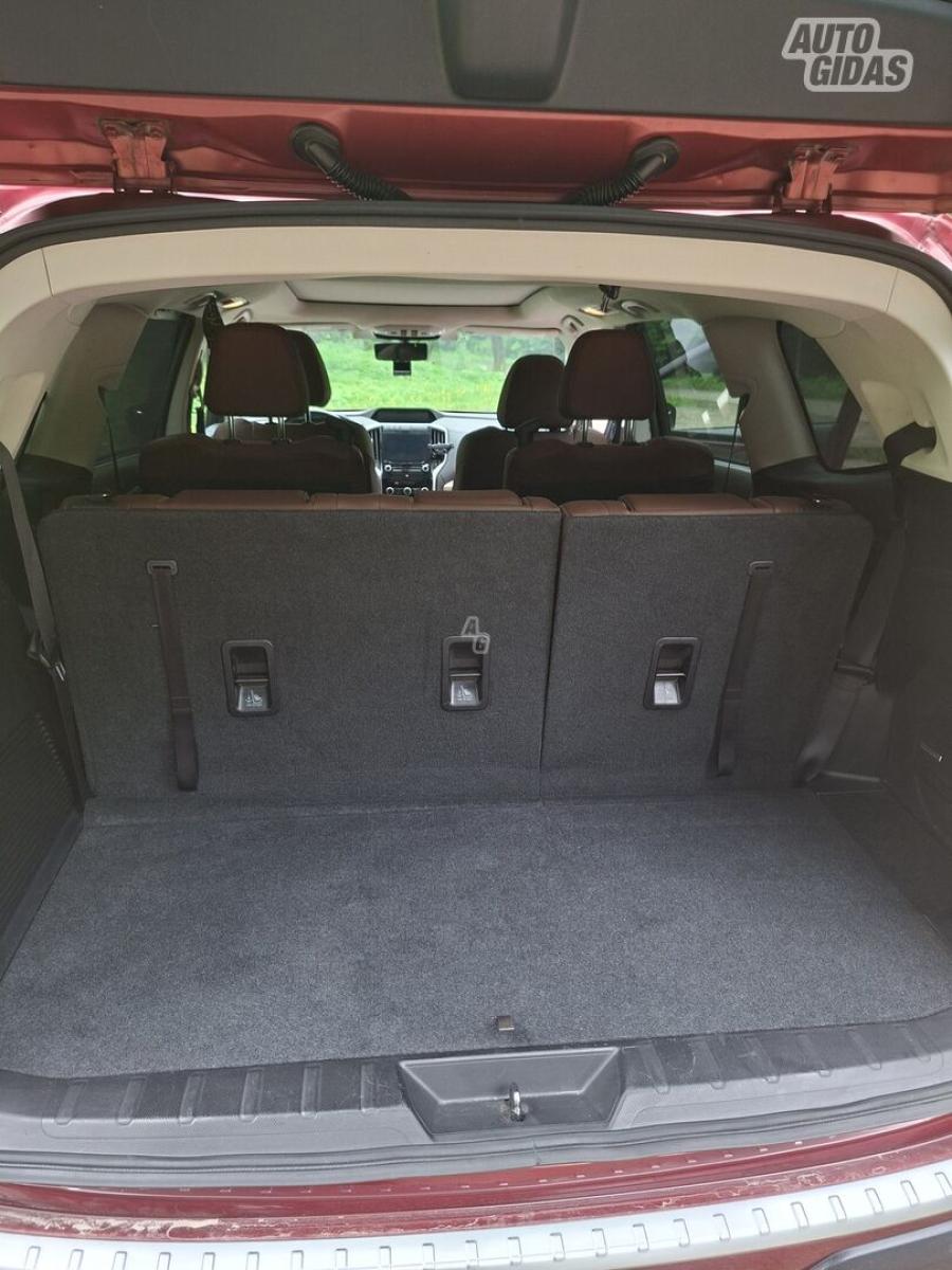 Red Subaru Ascent 2020 in Kaunas, with an engine capacity of 2.40 L and mileage of 96 thousand km for 22400 €, photo 27 on AUTOMOTO.COM.LV