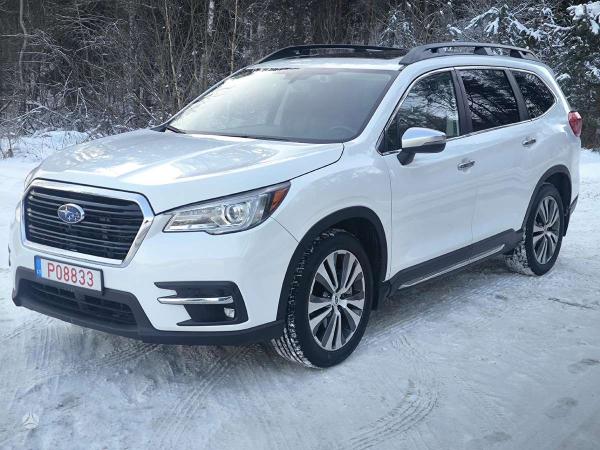 Balts Subaru Ascent 2020 Druskininkai, ar dzinēja tilpumu 2.40 L un nobraukumu 123 tūkst. km par 19600 €, foto  vietnē AUTOMOTO.COM.LV