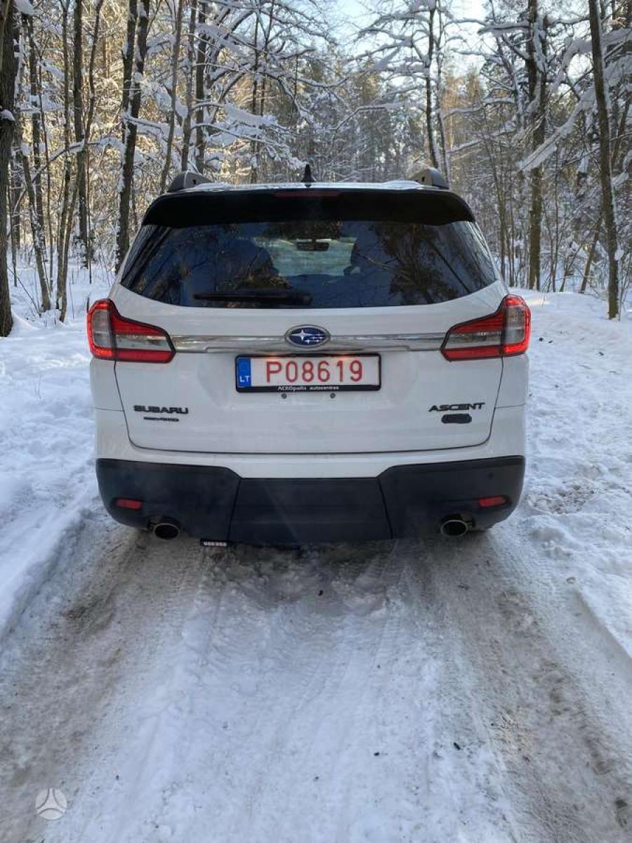 Balts Subaru Ascent 2022 Viļņa, ar dzinēja tilpumu 2.40 L un nobraukumu 90 tūkst. km par 21000 €, foto 6 vietnē AUTOMOTO.COM.LV