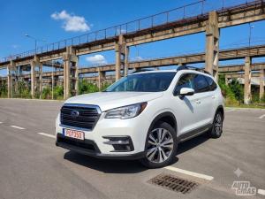 White Subaru Ascent 2022 in Jurbarkas, with an engine capacity of 2.40 L and mileage of 50 thousand km for 22450 €, photo 4 on AUTOMOTO.COM.LV
