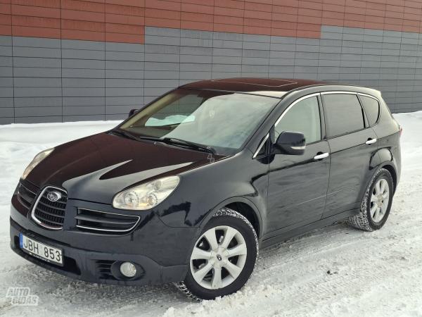 Black Subaru B9 Tribeca 2007 in Silute, with an engine capacity of 3.00 L and mileage of 279 thousand km for 3500 €, photo 1 on AUTOMOTO.COM.LV