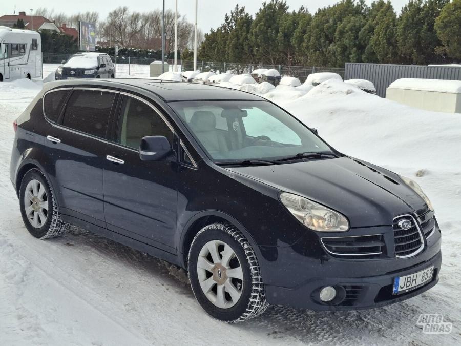 Black Subaru B9 Tribeca 2007 in Silute, with an engine capacity of 3.00 L and mileage of 279 thousand km for 3500 €, photo 3 on AUTOMOTO.COM.LV