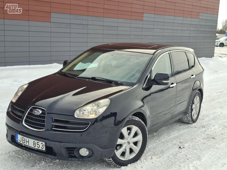 Black Subaru B9 Tribeca 2007 in Silute, with an engine capacity of 3.00 L and mileage of 279 thousand km for 3500 €, photo 7 on AUTOMOTO.COM.LV