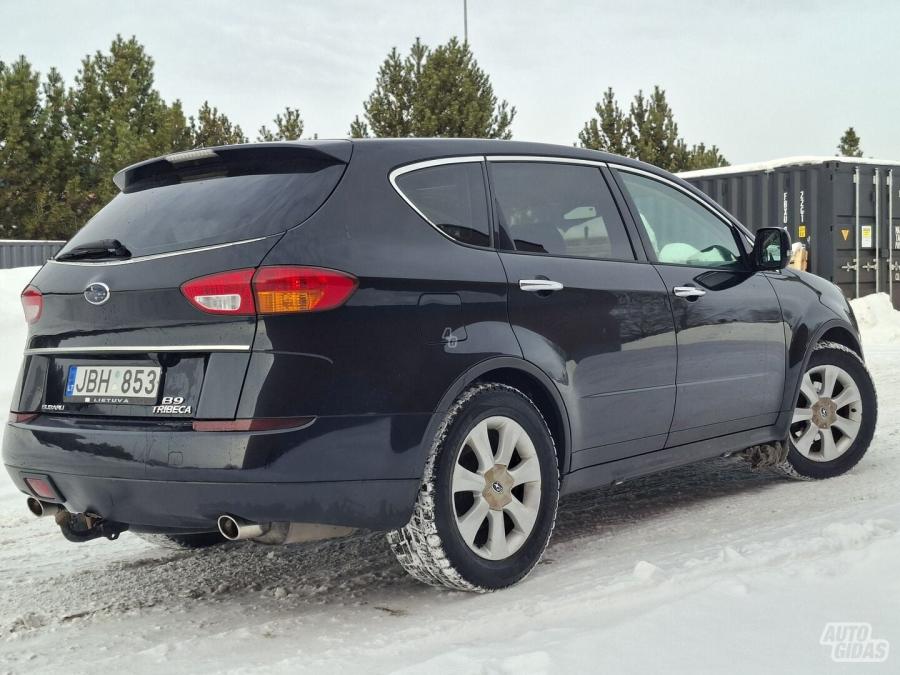 Black Subaru B9 Tribeca 2007 in Silute, with an engine capacity of 3.00 L and mileage of 279 thousand km for 3500 €, photo 9 on AUTOMOTO.COM.LV