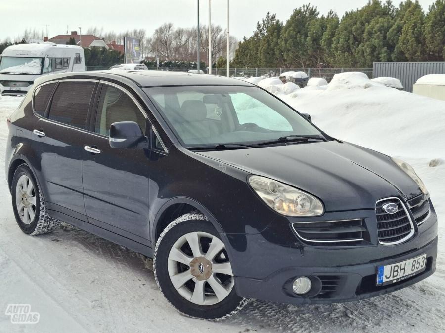 Black Subaru B9 Tribeca 2007 in Silute, with an engine capacity of 3.00 L and mileage of 279 thousand km for 3500 €, photo 10 on AUTOMOTO.COM.LV