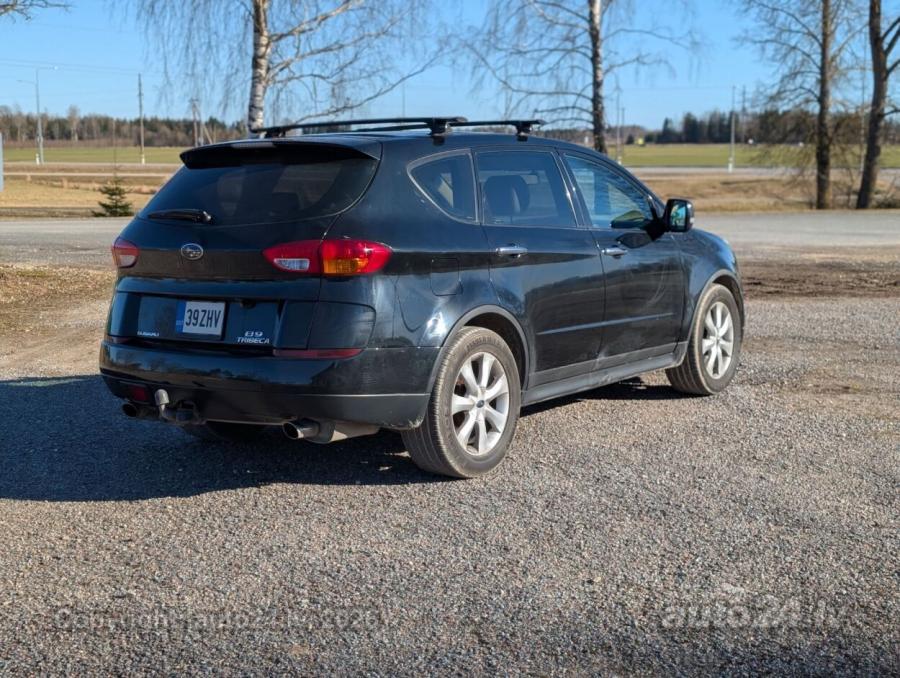Black Subaru B9 Tribeca 2007 in Tallinn, with an engine capacity of 3.00 L and mileage of 285 thousand km for 2500 €, photo 3 on AUTOMOTO.COM.LV
