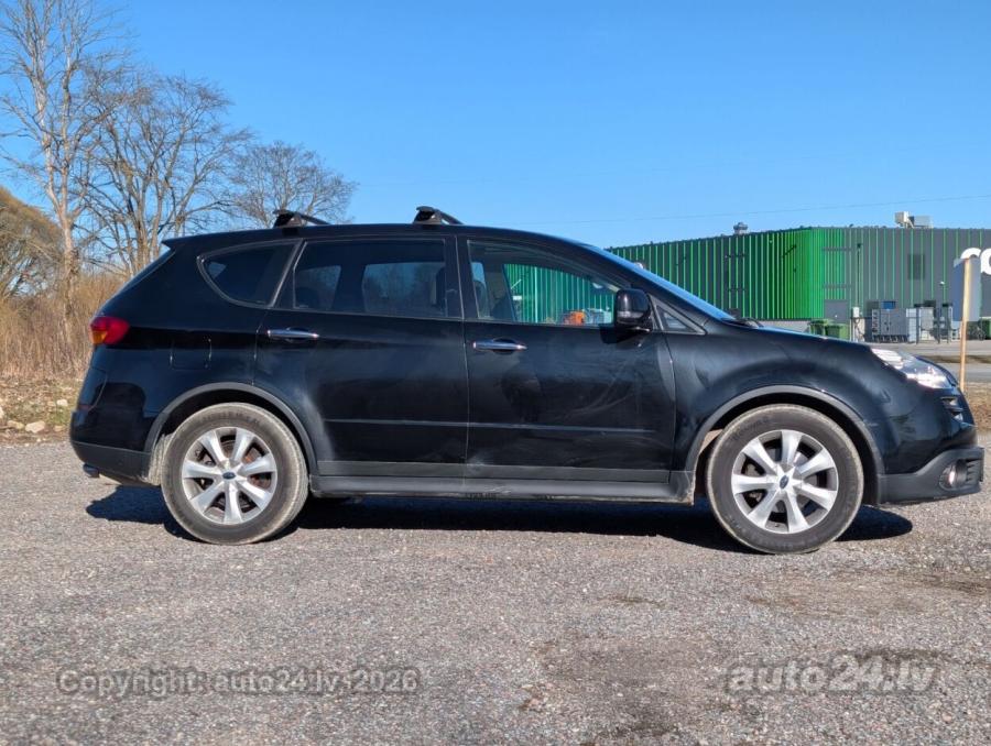 Black Subaru B9 Tribeca 2007 in Tallinn, with an engine capacity of 3.00 L and mileage of 285 thousand km for 2500 €, photo 6 on AUTOMOTO.COM.LV