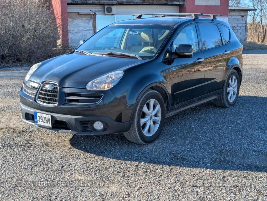 Black Subaru B9 Tribeca 2007 in Tallinn, with an engine capacity of 3.00 L and mileage of 285 thousand km for 2500 €, photo 9 on AUTOMOTO.COM.LV