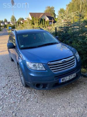 Blue Subaru B9 Tribeca 2008 in Ogre, with an engine capacity of 3.60 L and mileage of 410 thousand km for 1100 €, photo  on AUTOMOTO.COM.LV
