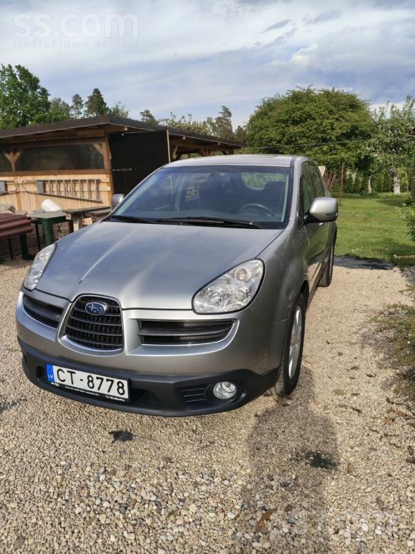 Pelēks Subaru B9 Tribeca 2006 Rīga, ar dzinēja tilpumu 3.00 L un nobraukumu 164 tūkst. km par 3200 €, foto 1 vietnē AUTOMOTO.COM.LV