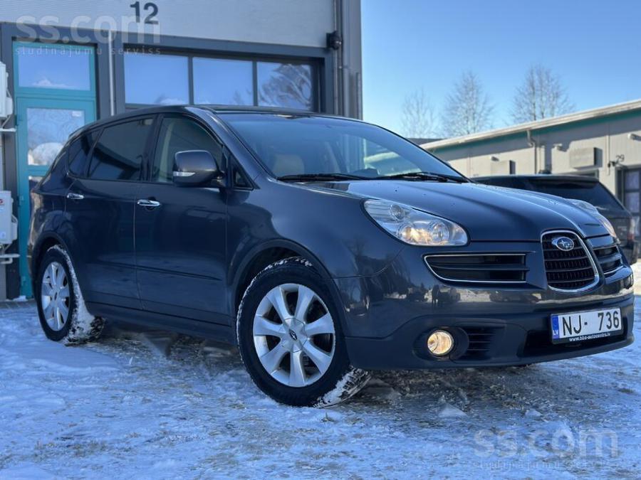Grey Subaru B9 Tribeca 2007 in Riga, with an engine capacity of 3.00 L and mileage of 285 thousand km for 4250 €, photo 1 on AUTOMOTO.COM.LV