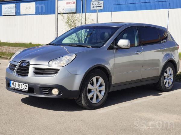 Grey Subaru B9 Tribeca 2007 in Jekabpils, with an engine capacity of 3.00 L and mileage of 278 thousand km for 1600 €, photo 1 on AUTOMOTO.COM.LV