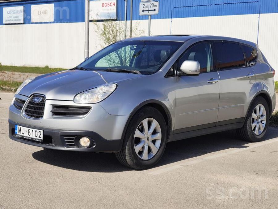 Grey Subaru B9 Tribeca 2007 in Jekabpils, with an engine capacity of 3.00 L and mileage of 278 thousand km for 1600 €, photo 1 on AUTOMOTO.COM.LV