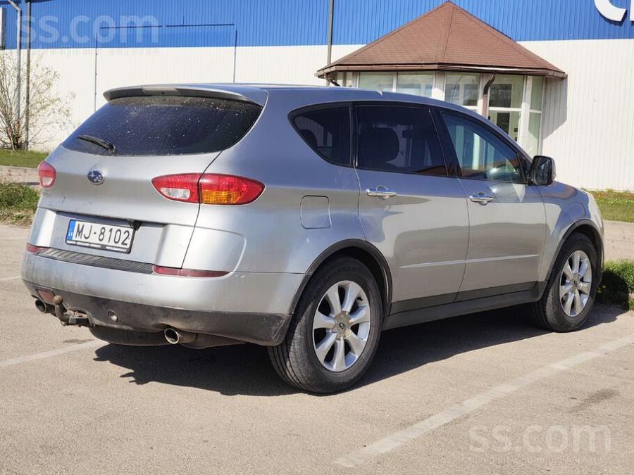 Grey Subaru B9 Tribeca 2007 in Jekabpils, with an engine capacity of 3.00 L and mileage of 278 thousand km for 1600 €, photo 9 on AUTOMOTO.COM.LV