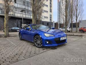 Zils Subaru BRZ 2017 Rīga, ar dzinēja tilpumu 2.00 L un nobraukumu 97 tūkst. km par 19999 €, foto  vietnē AUTOMOTO.COM.LV
