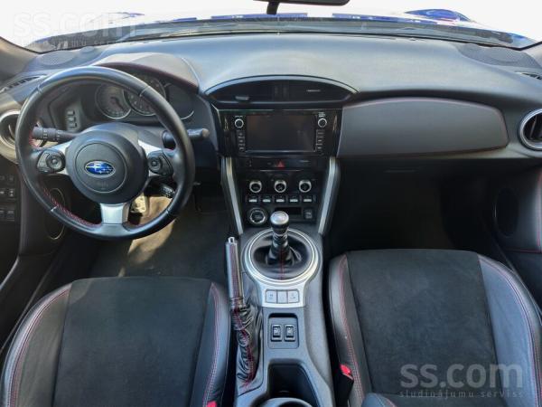 Blue Subaru BRZ 2019 in Riga, with an engine capacity of 2.00 L and mileage of 48 thousand km for 30990 €, photo 7 on AUTOMOTO.COM.LV