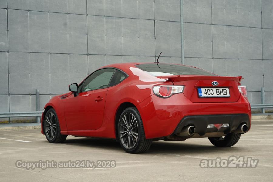 Red Subaru BRZ 2012 in Tallinn, with an engine capacity of 2.00 L and mileage of 103 thousand km for 12800 €, photo 4 on AUTOMOTO.COM.LV