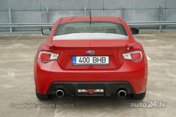Red Subaru BRZ 2012 in Tallinn, with an engine capacity of 2.00 L and mileage of 103 thousand km for 12800 €, photo 4 on AUTOMOTO.COM.LV