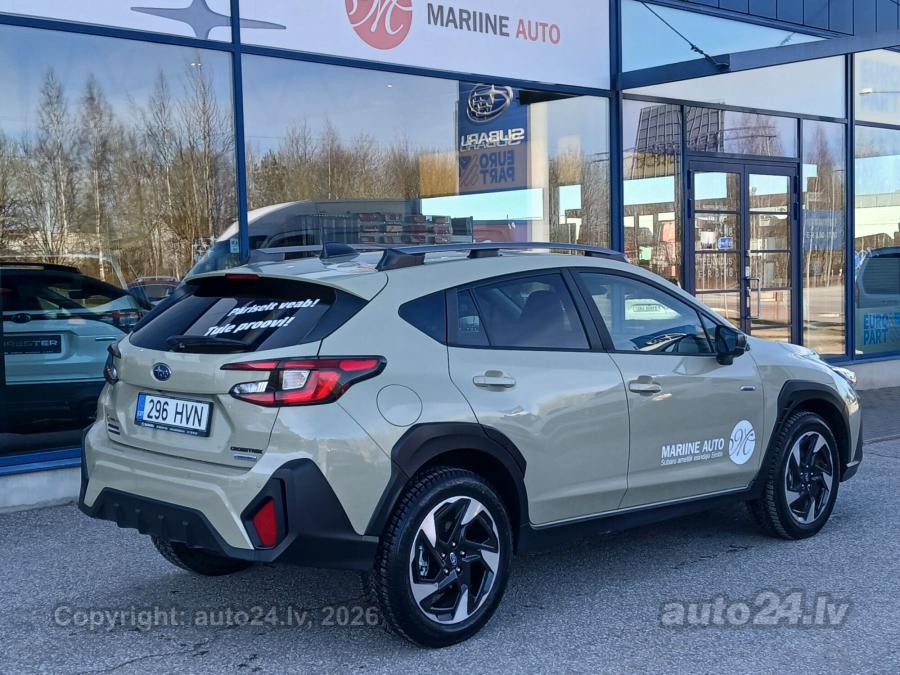 Beige Subaru Crosstrek 2026 in Tartu, with an engine capacity of 2.00 L and mileage of 4 thousand km for 36800 €, photo 6 on AUTOMOTO.COM.LV