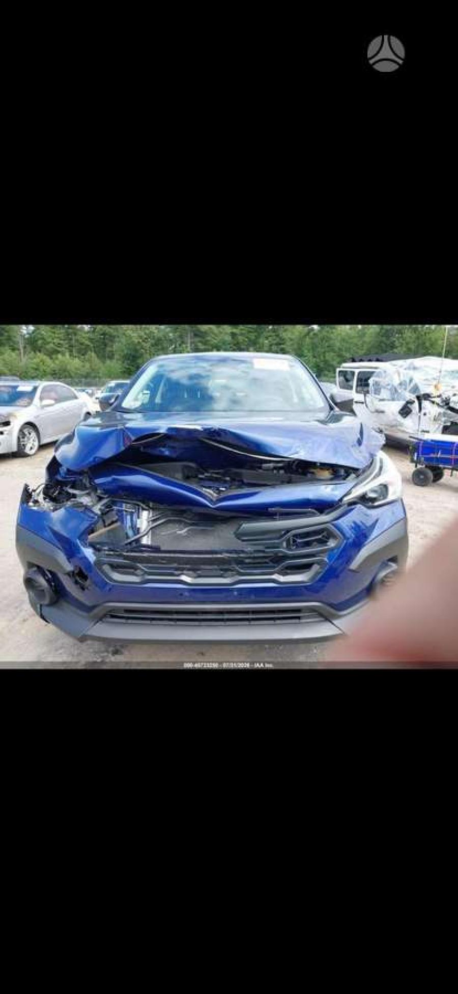 Blue Subaru Crosstrek 2025 in Silale, with an engine capacity of 2.00 L and mileage of 8 thousand km for 13700 €, photo 6 on AUTOMOTO.COM.LV