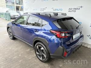 Blue Subaru Crosstrek 2025 in Riga, with an engine capacity of 2.00 L and mileage of 7 thousand km for 28500 €, photo 4 on AUTOMOTO.COM.LV